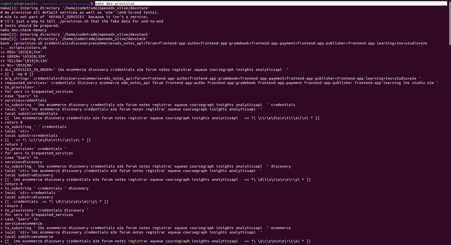 Open edX DevStack Installation with Olive Release